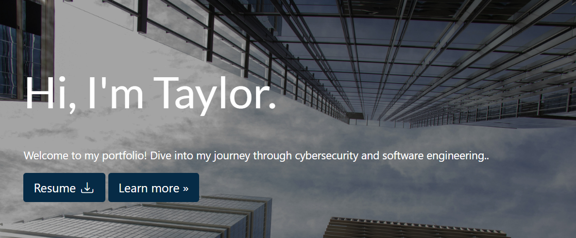 Taylor Goldman's Portfolio